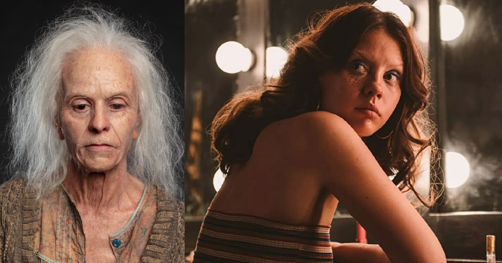 La increíble transformación física de Mia Goth en X, una de las mejores ...