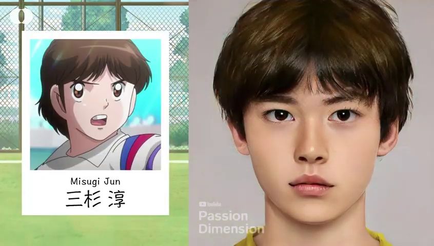 Así se verían los personajes de Supercampeones en la vida real según la ...