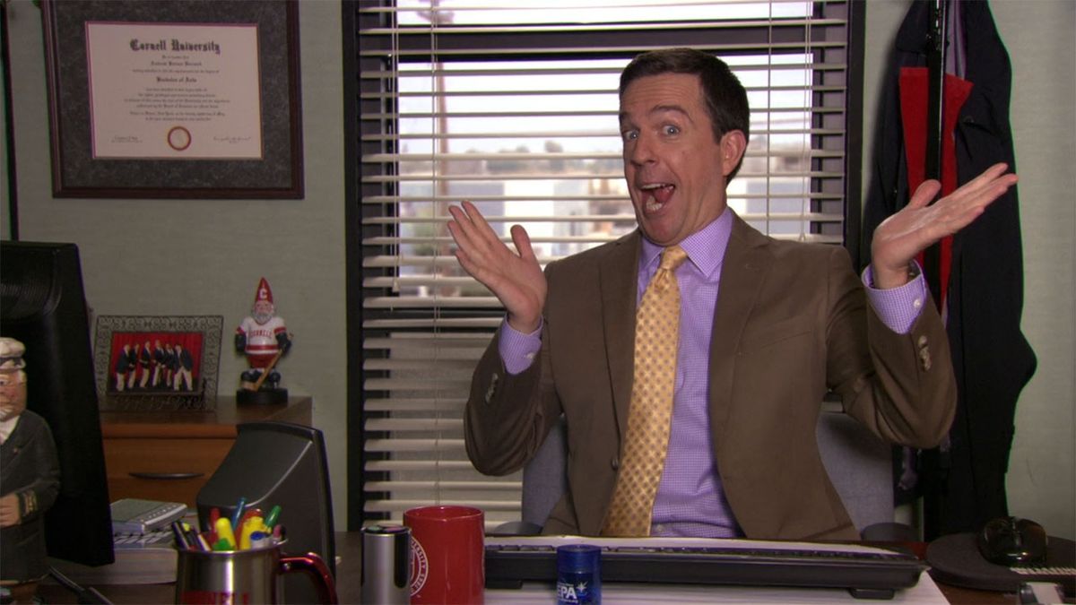 Así luce hoy Ed Helms, el recordado Andy Bernard de The Office