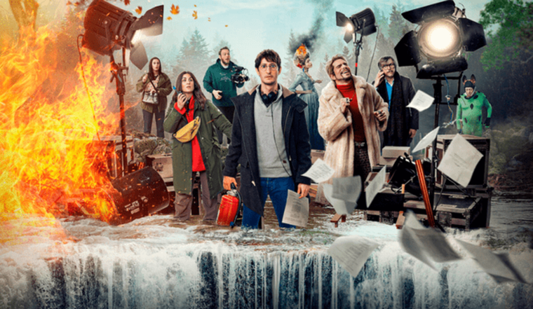 Netflix: la divertida serie francesa sobre el caos en el rodaje de una ...