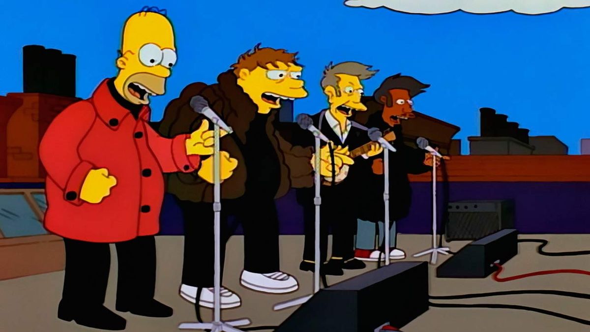 Todos los Beatles que aparecieron en Los Simpson