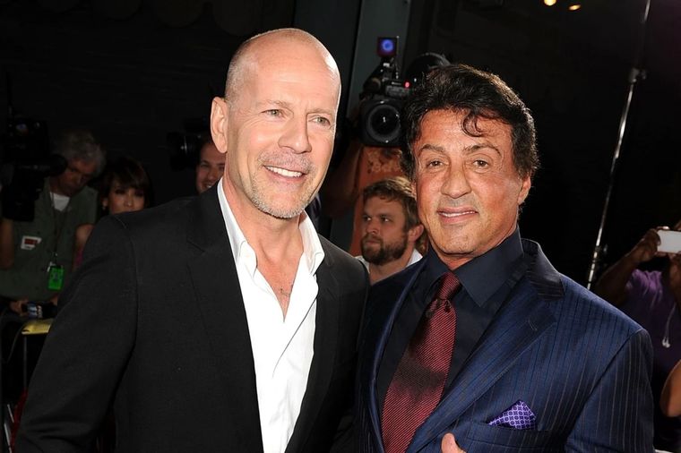 Sylvester Stallone se refirió al estado de salud de Bruce Willis